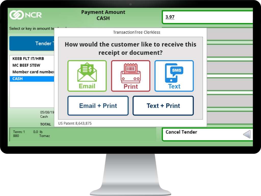 Clerkless Integration: NCR ACS - TransactionTree