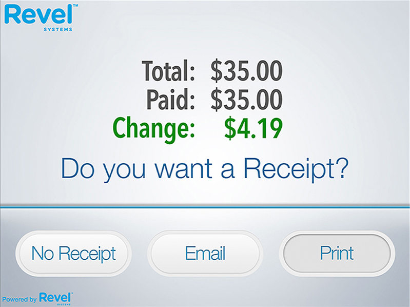 Clerkless Integration: Revel Systems - TransactionTree